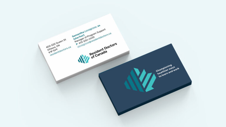 Resident Doctors of Canada | Brand Identity and Website